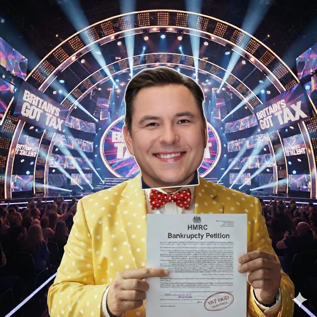 Come Pay With Me: David Walliams’ HMRC Bankruptcy Petition